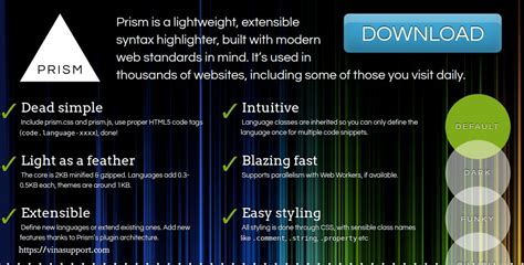 Top 5 Thư Viện Javascript Code Highlighter Tốt Nhất Vinasupport