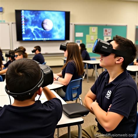 Vr In Classroom Stable Diffusion Online