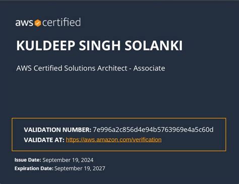 Kuldeep Singh Solanki On Linkedin Aws Awscertification Cloudcomputing Continuouslearning…