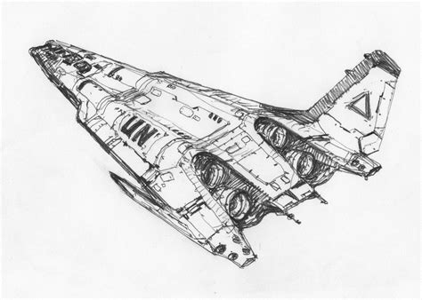 Рисунок карандашом космический корабль (48 фото)