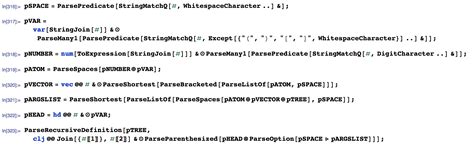 Programming How To Parse A Clojure Expression Mathematica Stack