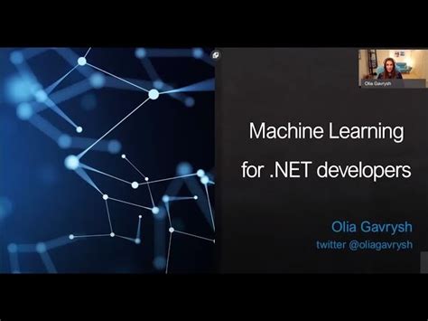 Ndc Conferences Talk Machine Learning For Net Developers From Ndc
