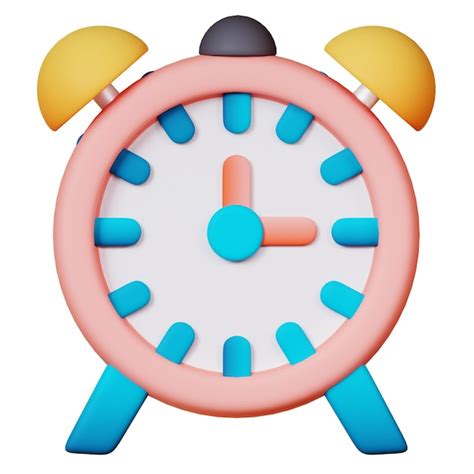 Premium Photo 3d Clock Illustration