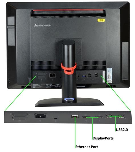 Buy The Lenovo Thinkcentre M Z All In One Desktop Pc Windows Professional At Microdream Co Uk