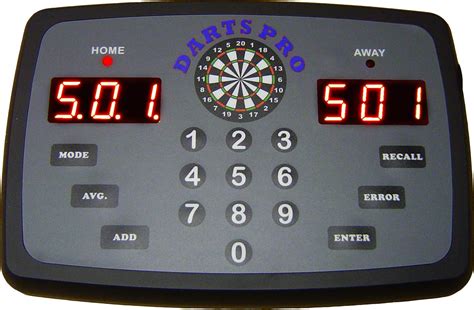 Buy Thomas Anca Club Supplies Ltd Darts Pro Electronic Dart Scorer Electronic Scoreboard For