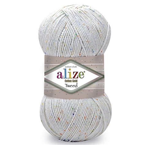 Пряжа Alize Cotton Gold Tweed купить по мелкооптовой цене