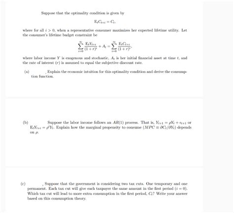 solved suppose that the optimality condition is given