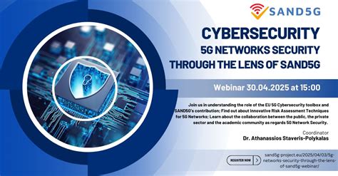 5gsecurity Cybersecurity Telecom Riskassessment 5ginnovation Sand5g Euprojects