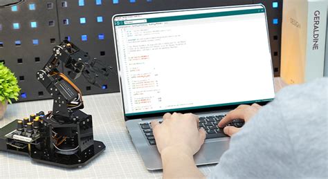 Miniarm Open Source Ai Robotic Arm Support Sensor Expansion Arduino P Hiwonder