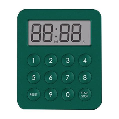 ccocc digital timer enhanced noise cancelling kitchen timer clear wide