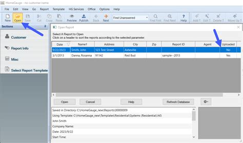 Desktop Report Writer Upload Print Or Save A Report HomeGauge Support Center