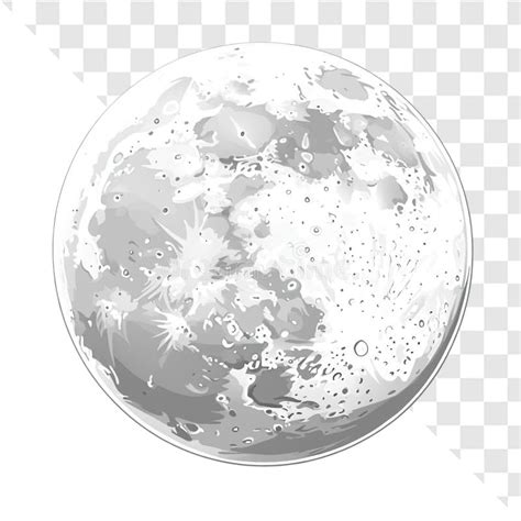 Majestic Moon Craters And Shadows Lunar Surface Beauty Stock