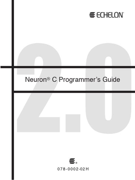 Neuron C Programmers Guide Pdf C Programming Language Computer Network