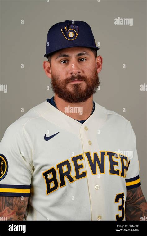 Milwaukee Brewers Joey Ortiz Is Seen Friday Feb 20 2026 In Phoenix