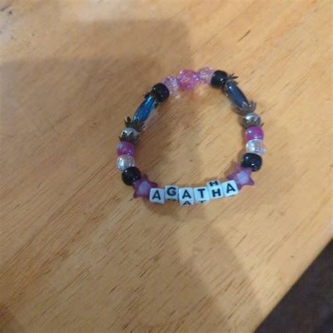 Custom Color Kandi Flower Cuff Etsy