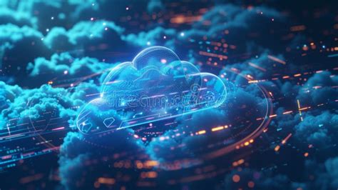 Futuristic Cloud Computing Technology Transforming Data Storage And