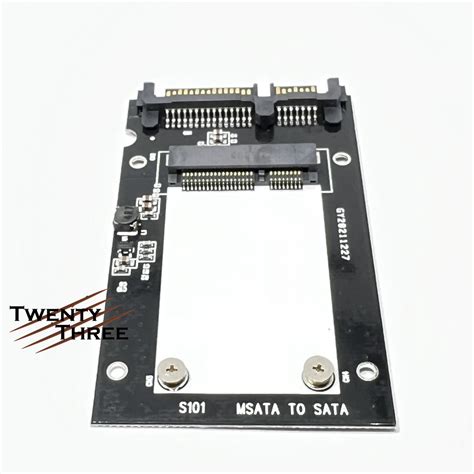 Jual Adapter Converter Sata To M Sata Msata Konverter Ssd Hdd Storage Disk Shopee Indonesia