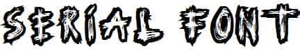 Serial Font 字体下载