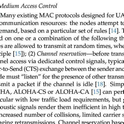 Example Of An Uwa Sensor Network Deployment For Monitoring Offshore