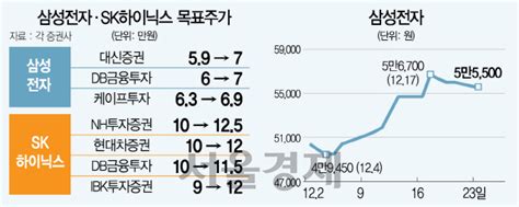 반도체 투톱 숨고르기에도 치솟는 목표가 서울경제