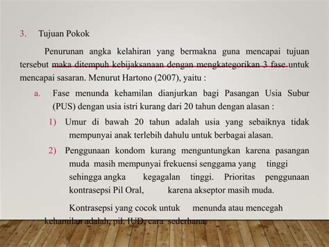 PPT KONTRASEPSI KB HORMONAL DAN NON HORMONAL | PPTX