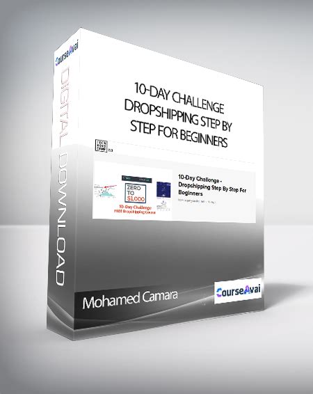 Mohamed Camara 10 Day Challenge Dropshipping Step By Step For