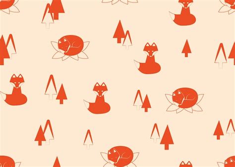 Premium Vector Forest Seamless Pattern