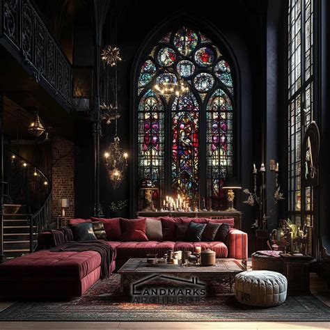 Ultra Modern Design Gothic Interior