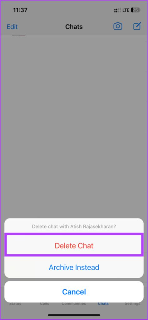 How To Delete A WhatsApp Message Without Opening It Guiding Tech