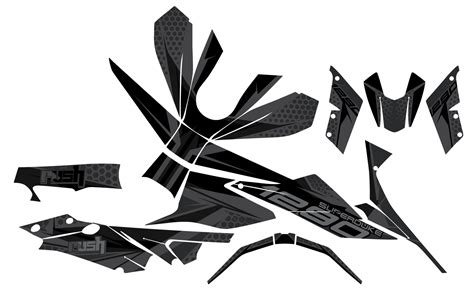 Naked Semi Custom Dekor Hexgrid Rushracing