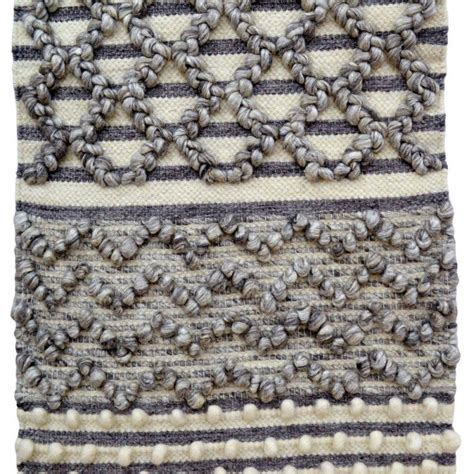 Stark Handwoven Wool Macrame Wall Hanging