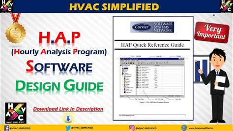 Hap Software Design Guide Carriers Hourly Analysis Program