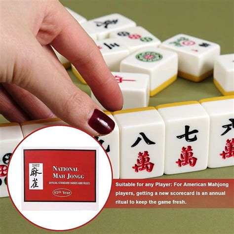 Buy Large Print Standard Size Portable For Mahjong Themed Parties Hands
