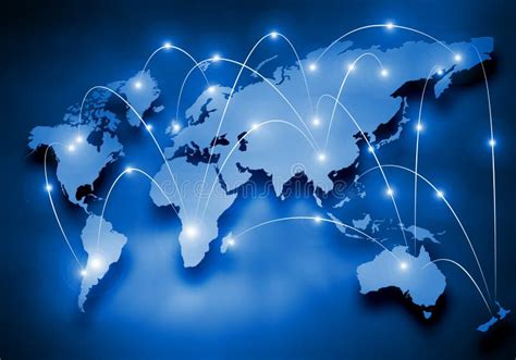 global interaction stock illustration illustration of flight 43988113