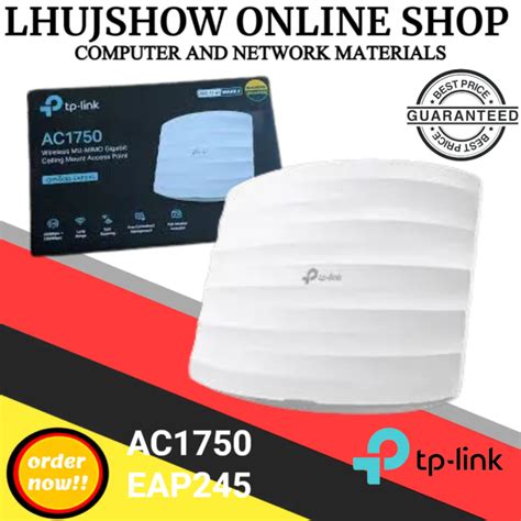 Tp Link Eap Ac Wireless Dual Band Gigabit Ceiling Mount Access Point Tp Link Tplink