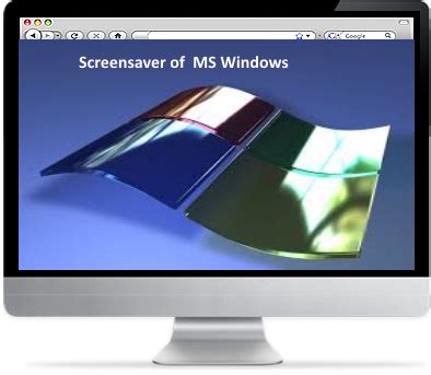MS Windows Screensaver Main Window ScreenSaver Plus All Our Screensavers Have A Simple To