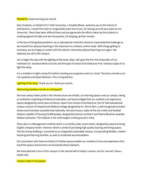 Orientation Script Ay 21 22 Pdf