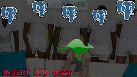 inserting 100 rows in table using mockaroo in postgresql youtube
