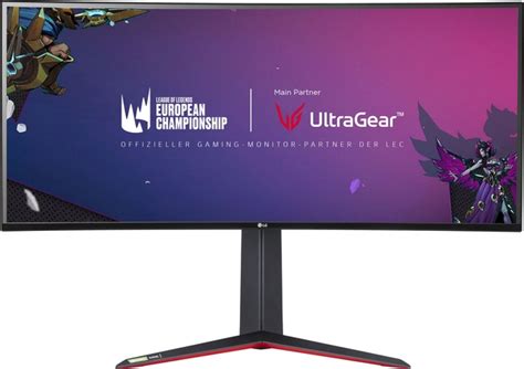 LG Curved Gaming Monitor UltraGear GN P Cm Zoll X Px UWQHD Ms