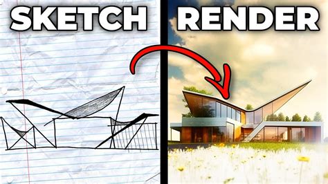 Transform Your Architecture Sketch Into A Masterpiece Using Midjourney Ai Youtube Transform Your Architecture Sketch Into A Masterpiece Using Midjourney Ai Youtube