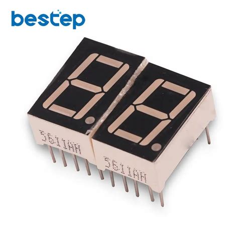 Buy 20pcs Ld 5161as 1 Digit 056 Red 7 Segment Led