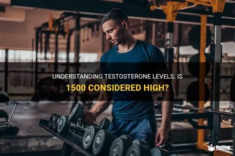 Understanding Testosterone Levels Is 1500 Considered High Medshun