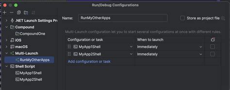 Ide Multiple Startup Projects From Different Solutions In Rider Stack Overflow