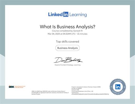 Ganesh R On Linkedin Certificate Of Completion