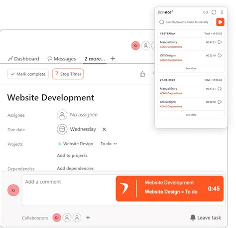 Track Time In Asana Now With Flowace Integration