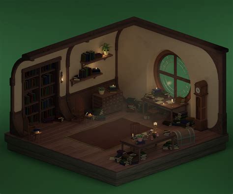 Cozy Room R Blender