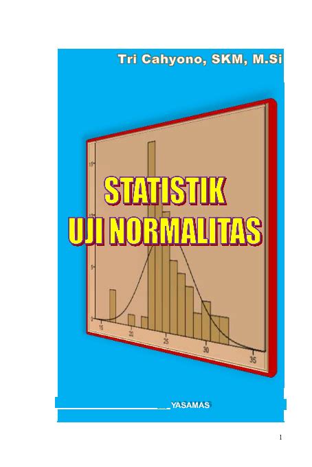 Doc Buku Statistik Uji Normalitas