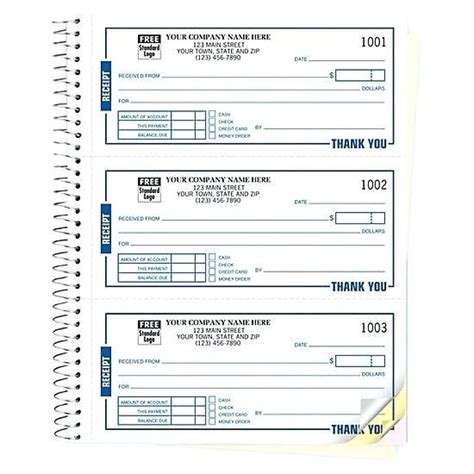 Thermal Printer Receipt Template