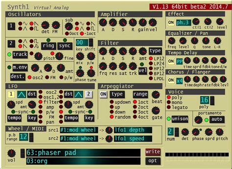 Free Synth1 Vst Plugin By Daichi Windows And Mac