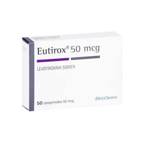 Eutirox 50mcg X50 Comprimidos